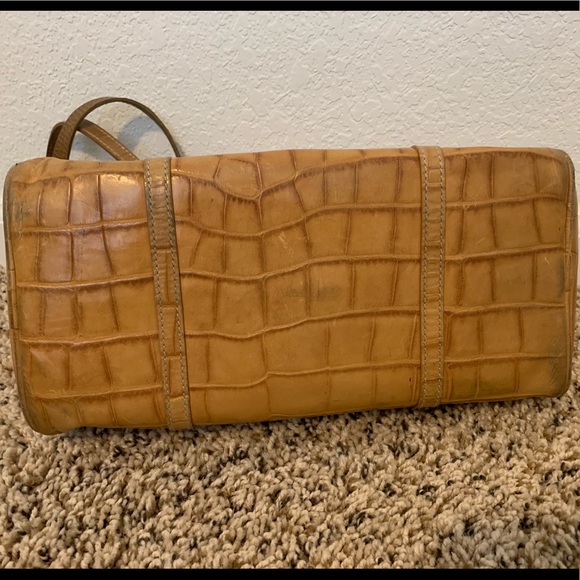 Dooney & Bourke | Bags | Dooney And Bourke Alligator Barrel Shoulder ...